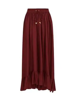 Zimmermann Aster Silk Maxi Skirt - Multicolor