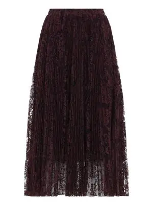 ERMANO SCERVINO Ermanno Scervino Lace Midi Skirt - Multicolor