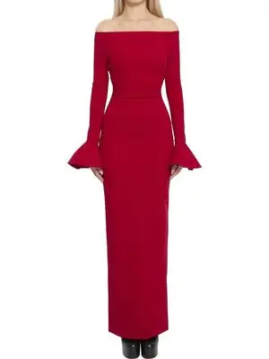 Solace London Anica Maxi Dress - Multicolor