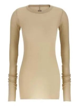 Rick Owens RICK OWENS Long-Sleeve Ribbed T-Shirt Multicolor