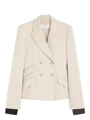 Max Mara Neutrals Jackets Blazers - Cream