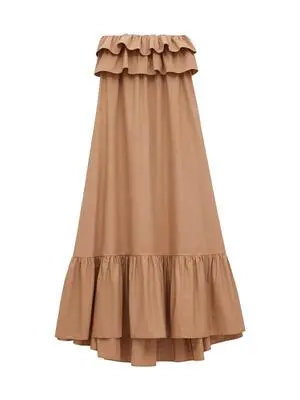 Saint Laurent Cotton Dress - Multicolor