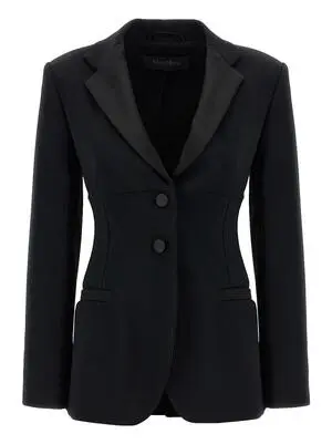 Max Mara Tailored Blazer - Black