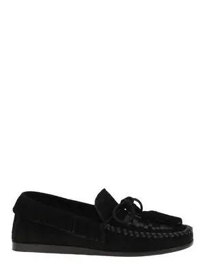 Isabel Marant Étoile Suede Fitza Loafers - Black