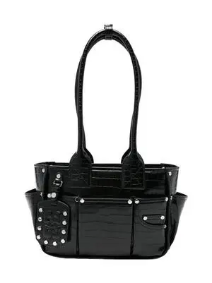GANNI Tote Bags - Black