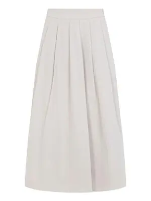 Peserico Peserico Midi Taffetas Skirt Women Multicolor