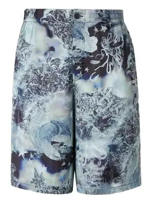 Off-White Shorts Bermuda Shorts - Blue