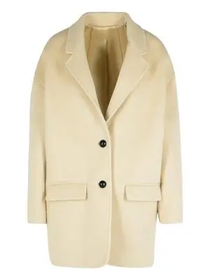 Isabel Marant Étoile Campbelle Coat - Cream