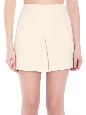 Celine Wool And Silk Mini Skirt Multicolor