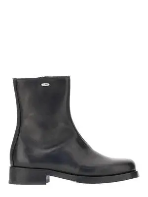Our Legacy Leather Camion Boots - Black