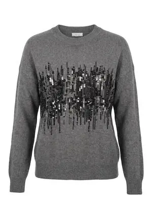 Peserico Round Neck Sweater - Multicolor