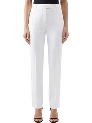 Max Mara Classic Trousers - White