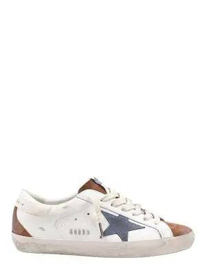 GOLDEN GOOSE Super Star Leather Sneakers - Multicolor