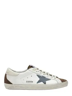 GOLDEN GOOSE Super Star Leather Sneakers - Multicolor