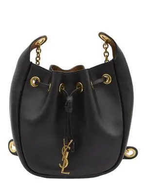 Saint Laurent SAINT LAURENT Supple Leather Bucket Bag Multicolor