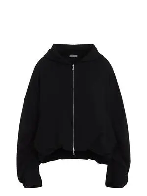 Dries Van Noten Hannett Tris Oversized Hoodie Black
