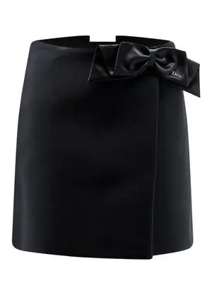 Dior Mini Wrap Skirt - Multicolor