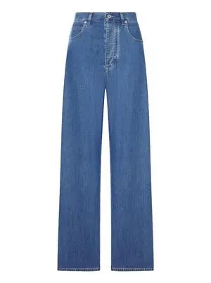 Bottega Veneta Wide-leg Jeans - Multicolor
