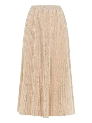 ERMANO SCERVINO Ermanno Scervino Lace Midi Skirt - Multicolor