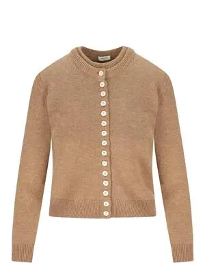 Celine Cashmere Cardigan - Multicolor