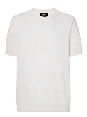 Fendi Cotton And Cashmere Sweater - Multicolor