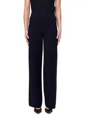 Max Mara MAX MARA STUDIO Solid Trousers Blue