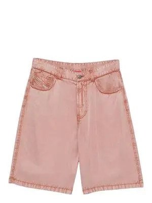 DIESEL® Straight Leg Denim Bermuda Shorts - Multicolor