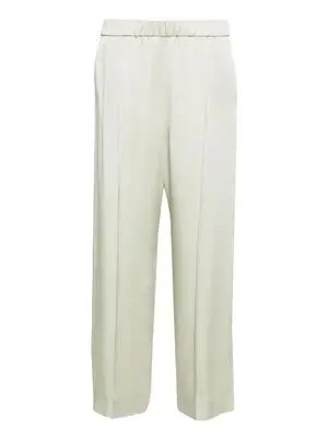 JIL SANDER JIL SANDER Wide-Leg Satin Trousers Multicolor
