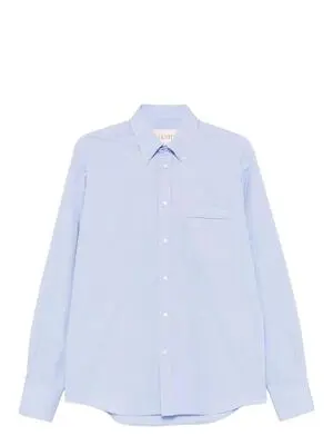 Valentino Garavani Vlogo Signature` Long Sleeve Oxford Shirt - Multicolor
