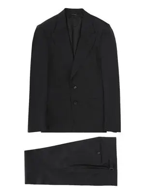 TOM FORD Abito Grand Overcheck Shelton - Black