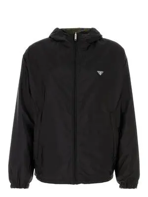 Prada Thom Browne Zip-up Jacket - Black