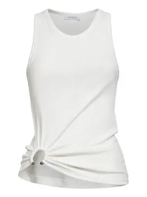 Rabanne Ribbed Stretch Tank Top - Multicolor