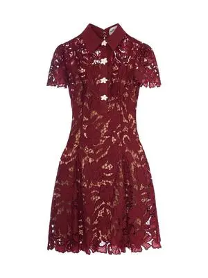 SELF-PORTRAIT Self-Portrait Women Lace Mini Dress