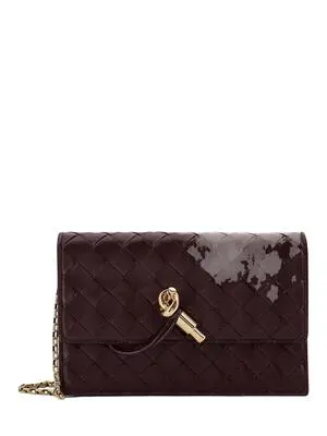 Bottega Veneta Intrecciato Leather Crossbody Bag - Multicolor