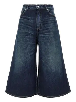 Alaïa Alaïa Palazzo Shorts Blue