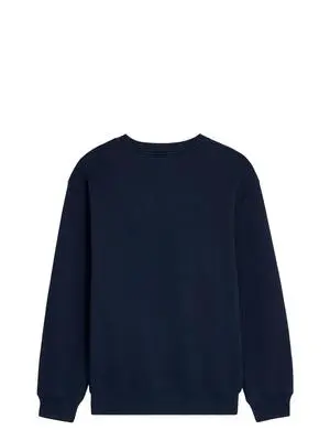 Celine Cotton Sweater With Front Lettering Logo - Multicolor