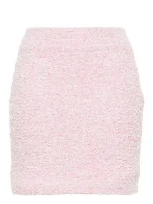 Balenciaga Tweed Bouclé Mini Skirt - Multicolor
