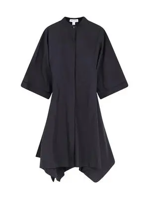 Alaïa Panelled Cotton Dress - Multicolor