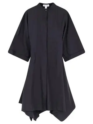 Alaïa Panelled Cotton Dress - Multicolor