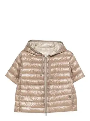 Herno Neutrals Jackets Oversized Jackets - Cream