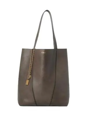 Chloé Chloe` Women Chloé Spin Tote Bag In Granate Leather Multicolor