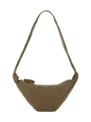 LEMAIRE Small Croissant Bag - Brown