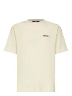 Jacquemus Beige The Gros Grain T-shirt - Multicolor