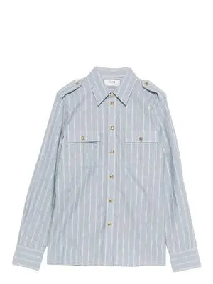 Celine Striped Cotton Shirt - Multicolor