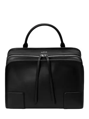 Loewe Amazona 180 Leather Handbag - Black