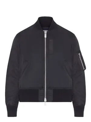 Sacai Nylon Bomber Jacket - Black