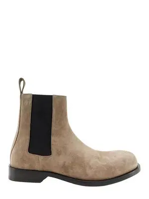 Loewe Bobine Chelsea Suede Boots - Multicolor