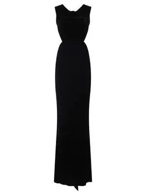 Rick Owens Velvet Long Dress - Multicolor