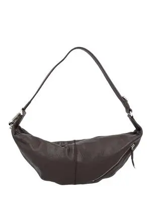 LEMAIRE Buffalo Leather Shoulder Bag - Brown