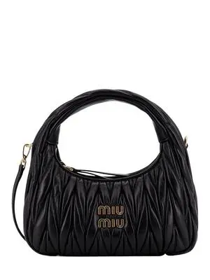 Miu Miu Wander Matelasse Leather Crossbody Bag - Multicolor